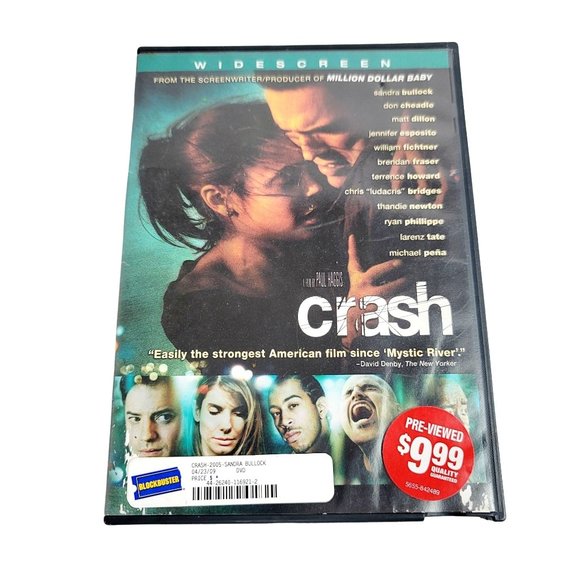 DVD | Other | 5 2 Crash Dvd 2004 Rated R Don Cheadle Sandra Bullock ...